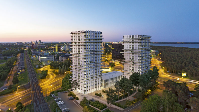 Viron Vuoden 2022 Betonirakenteena palkittiin Järve Tornit - Betoni-lehti